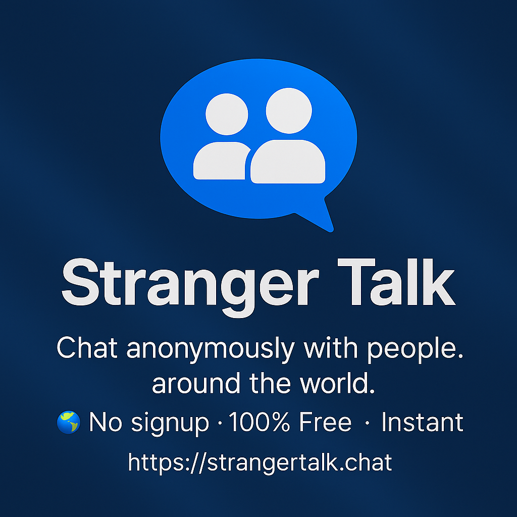 Stranger Talk | Random Chat with Strangers & AI